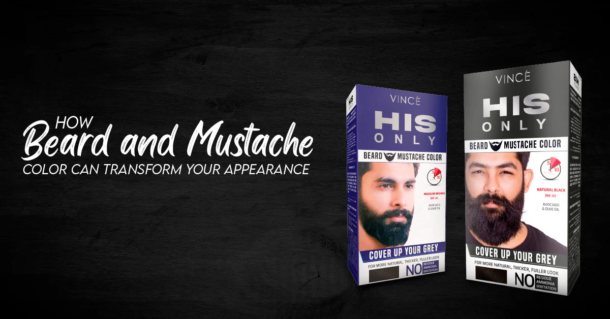 How Beard and Mustache Color Can Transform Your Appearance – Vince Hair