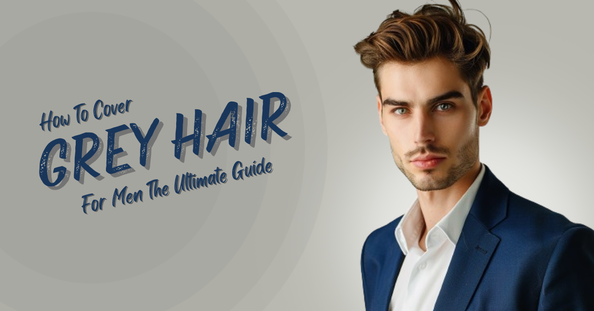 How to Cover Grey Hair For Men: The Ultimate Guide – Vince Hair